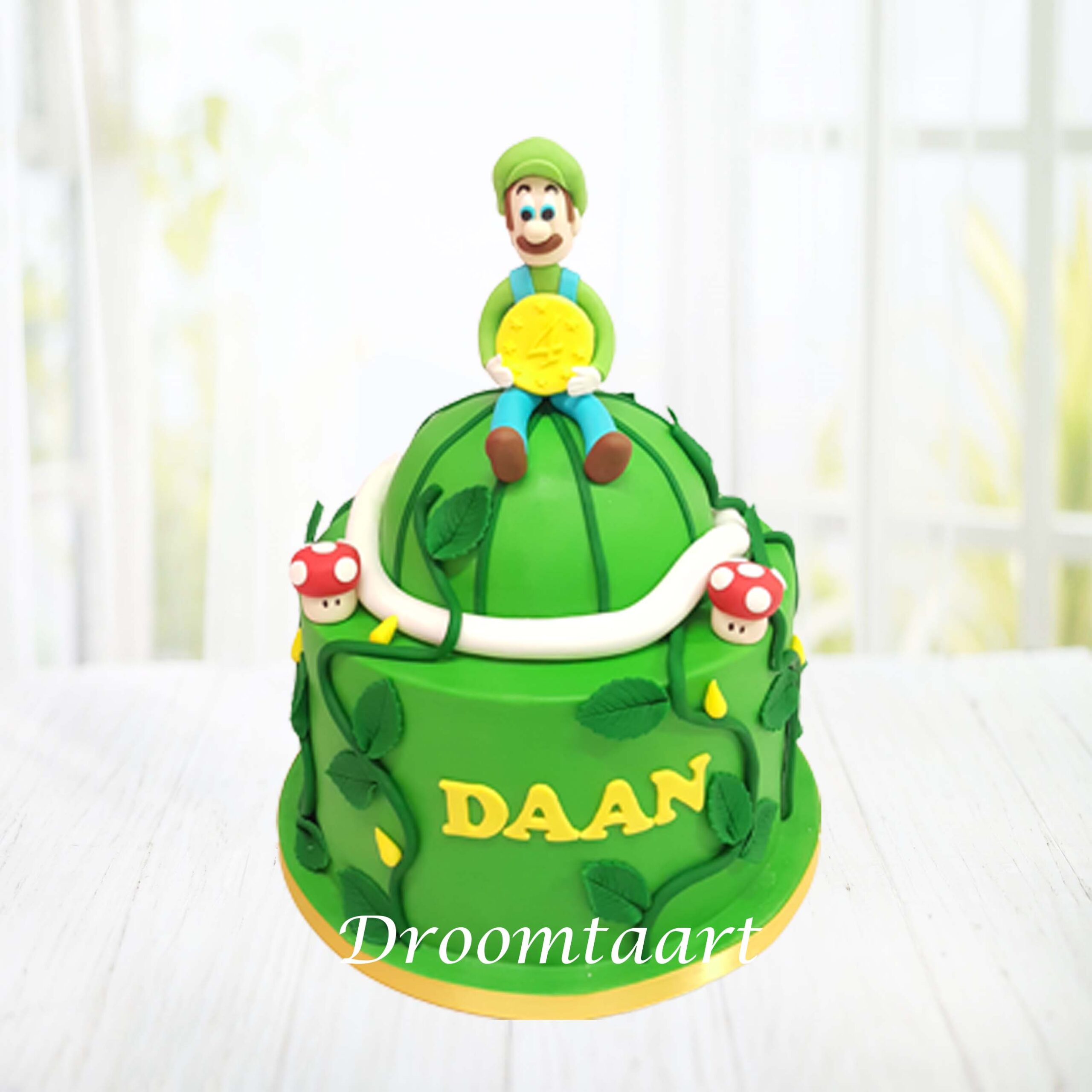 Super Mario Luigi taart - Droomtaart